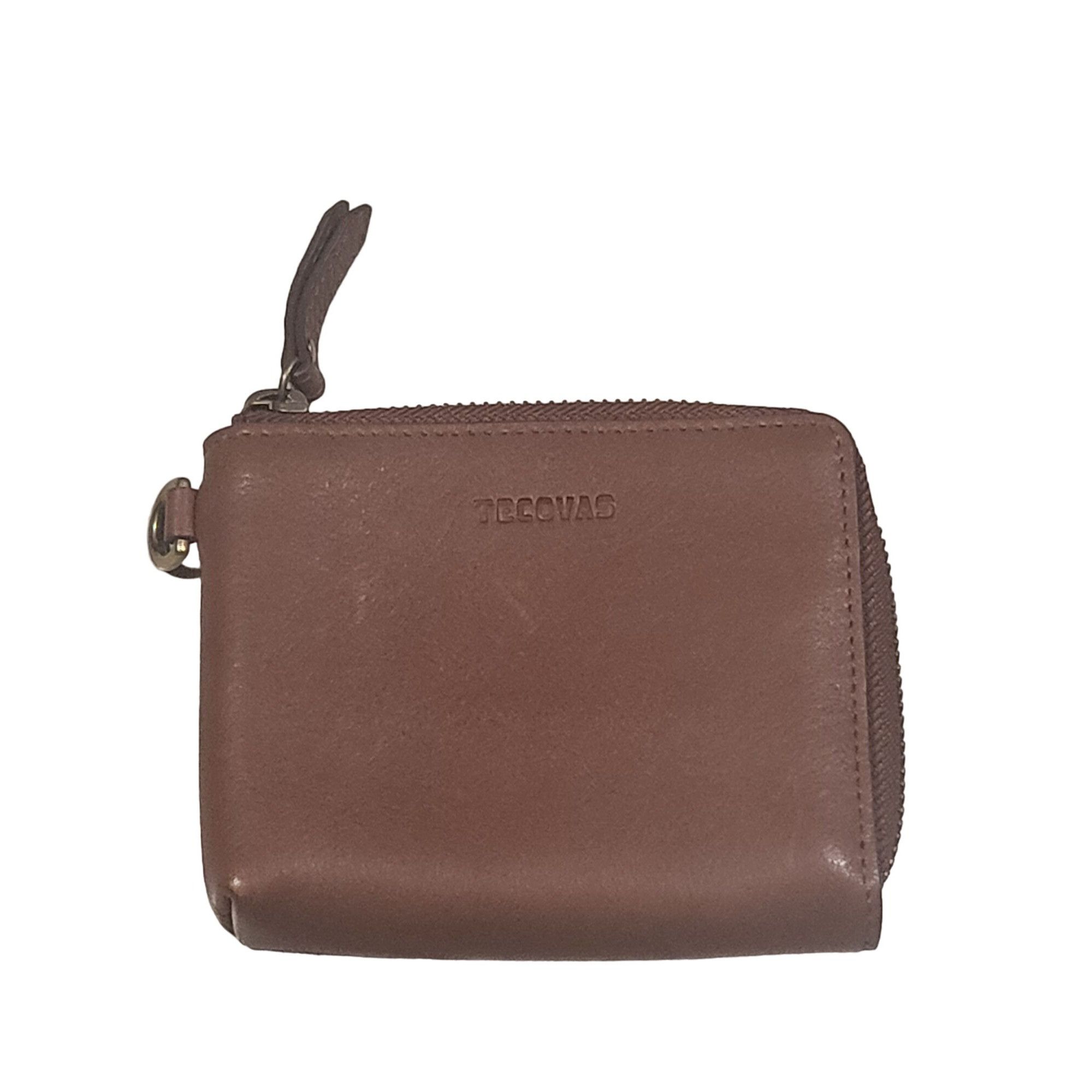 Tecovas Tecovas Bovine Men Wallet Leather Zip Brown Everyday Preppy ...
