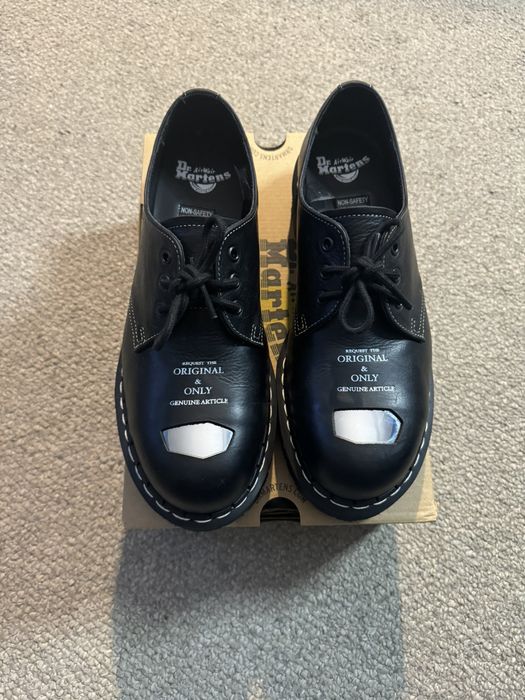 Dr. Martens 1461 Bex Exposed Steel Toe Oxford Shoes | Grailed