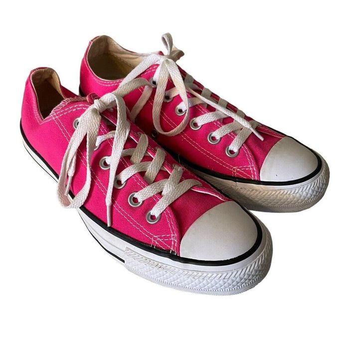 Converse Converse Chuck Taylor Low Top All Stars Hot Pink Sneakers ...