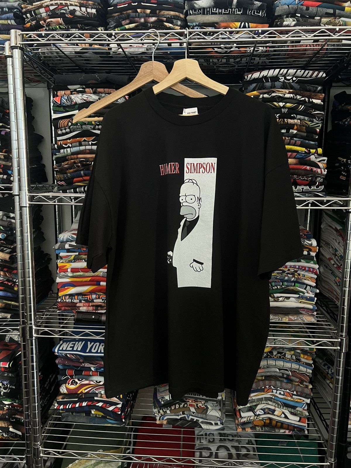 The Simpsons 2000s Homer Simpson Scarface Parody Promo Movie Tee | Grailed