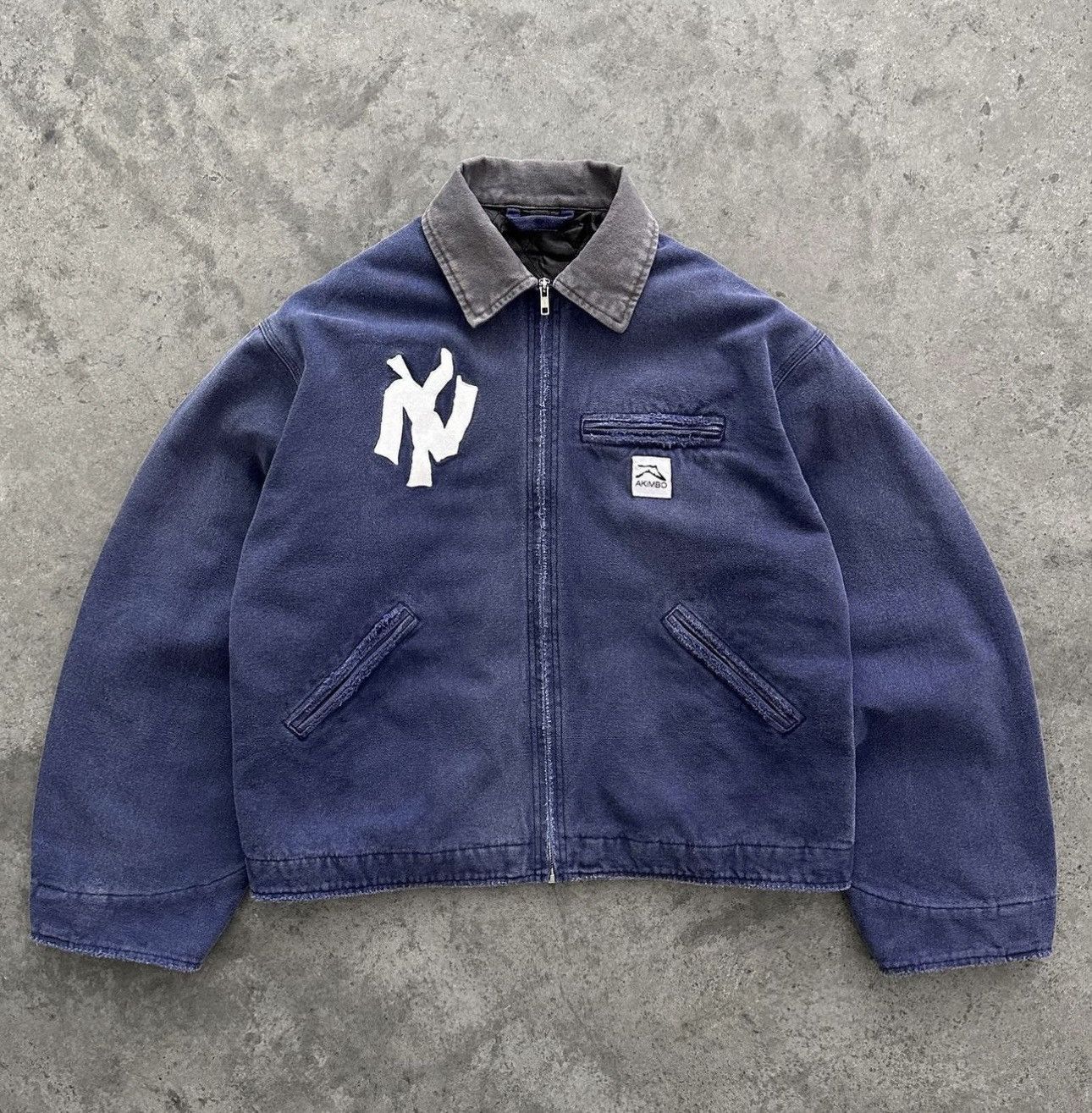 Vintage "NY Noodle" Akimbo Work Jacket | Grailed