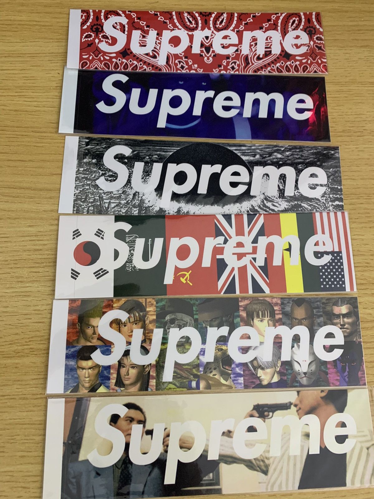 Supreme ASSORTED ‘RARE’ SUPREME STICKERS | Grailed