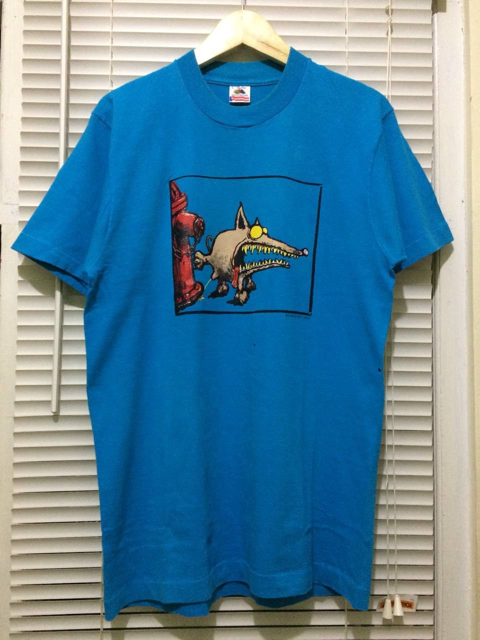 Vintage VINTAGE BOOTLEG DINOSAUR JR ARTWORK BY ANGRY JOHNNY SHIRT | Grailed
