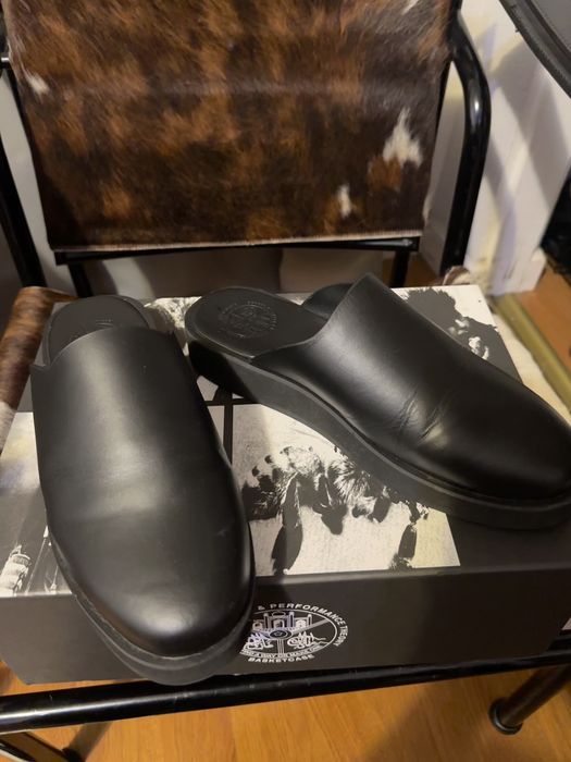 basketcase gallery Footslog Leather Loafer Mule | Grailed