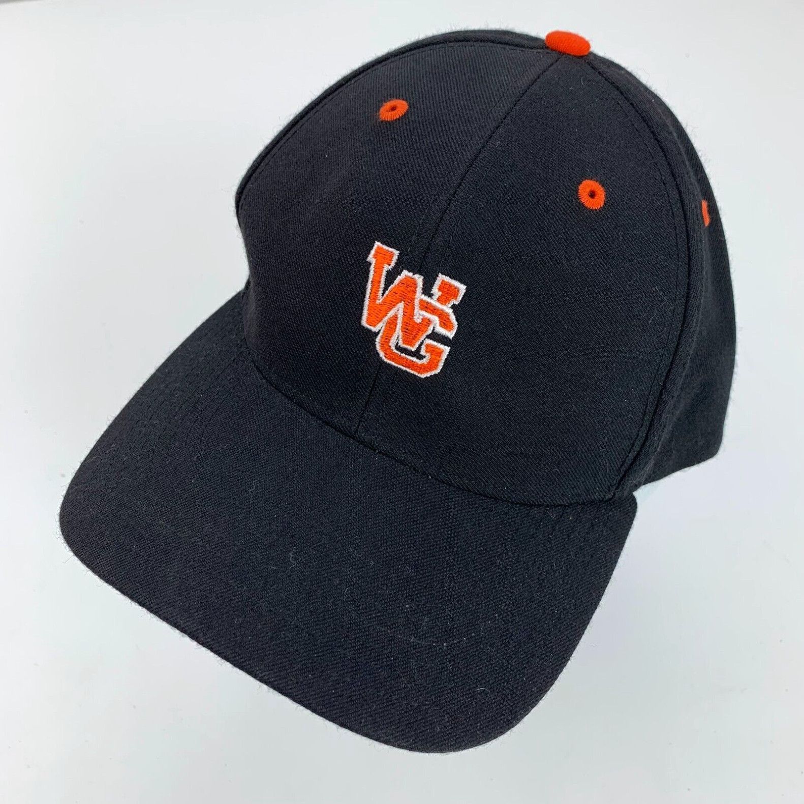 Logo 7 Unknown WC Logo Black Orange Ball Cap Hat Snapback Baseball ...