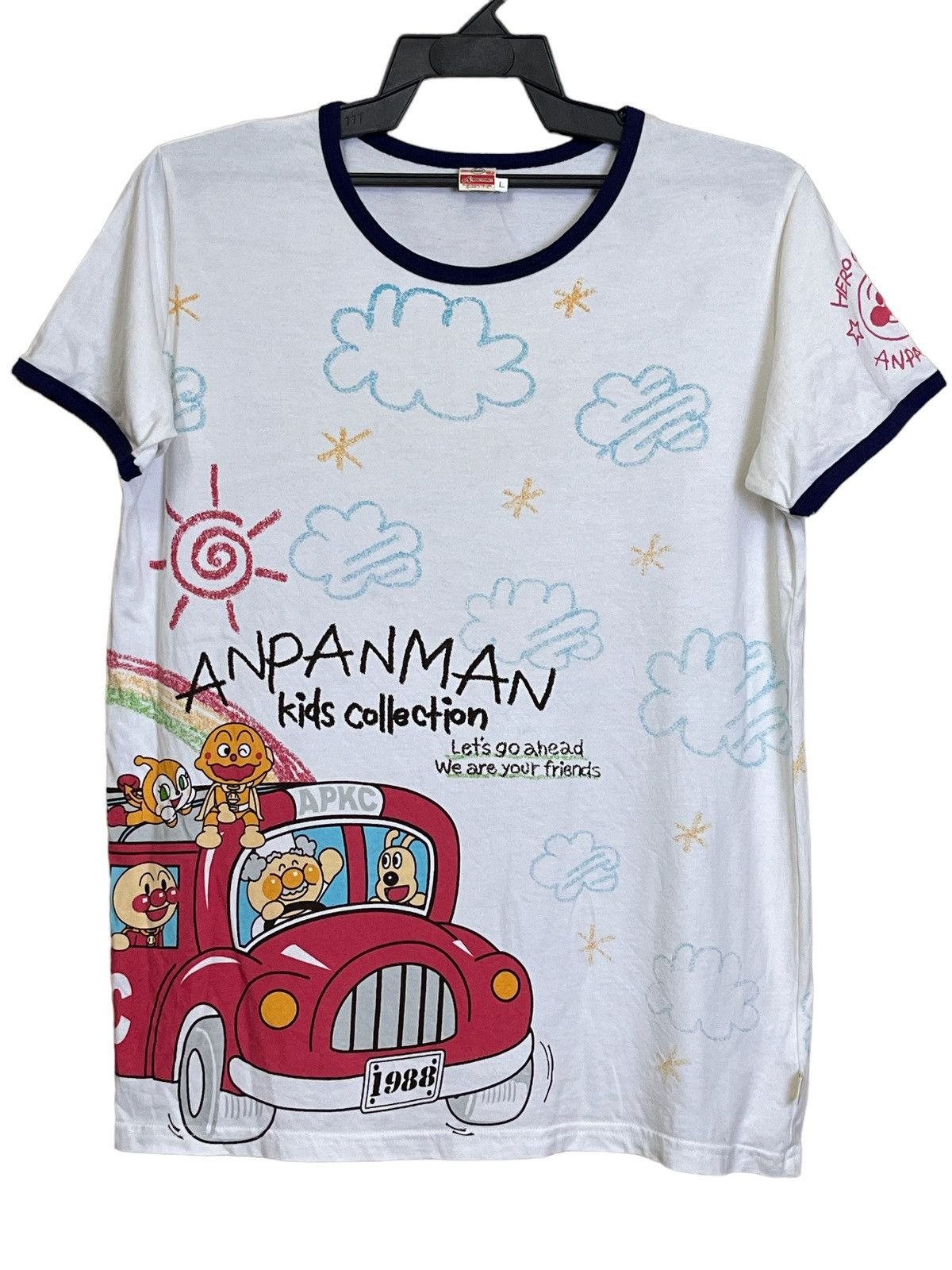 Japanese Brand JAPANESE ANIME ANPANMAN KIDS COLLECTION RINGGER T SHIRT ...