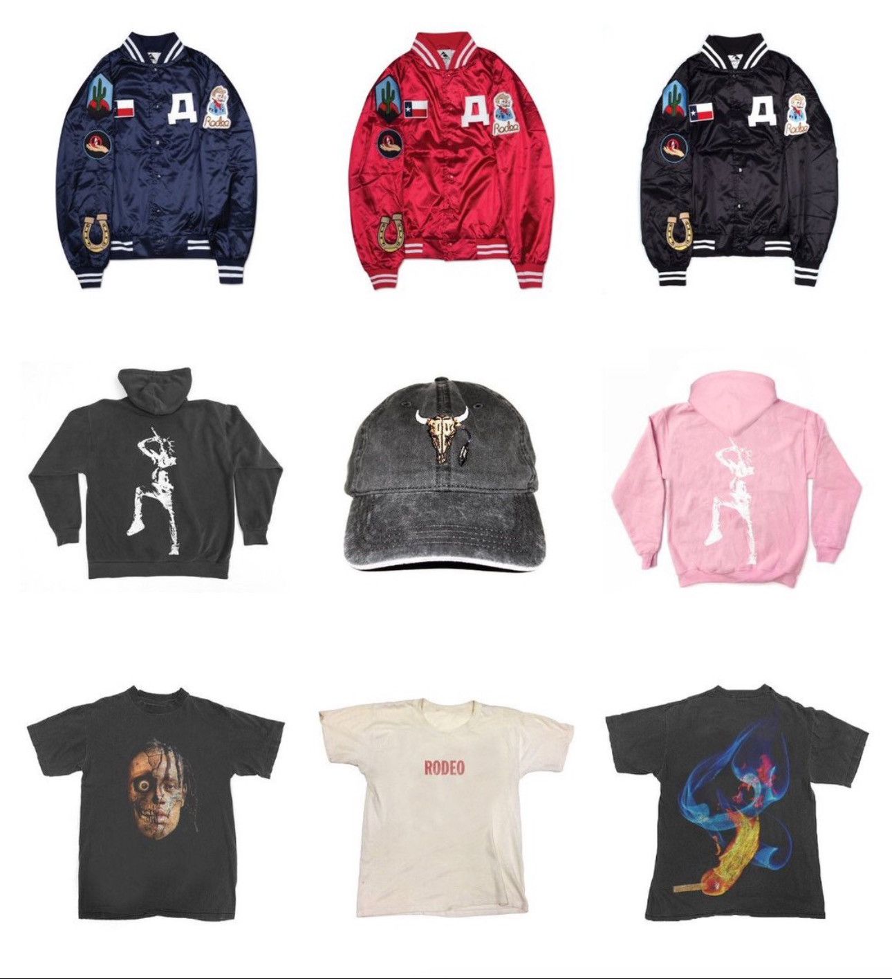 Travis Scott VERY RARE TRAVIS SCOTT RODEO A-TEAM JACKET RED M | Grailed