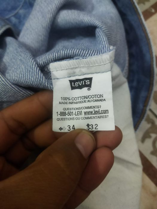Levi's Vintage levis jeans white tab paint stitch | Grailed
