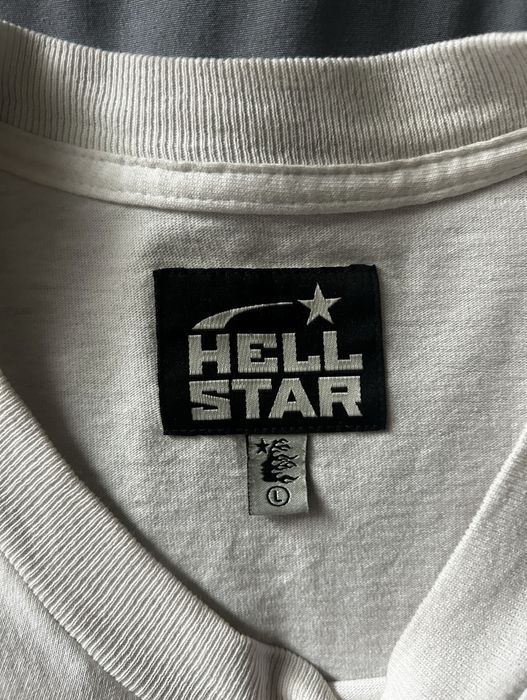 HELLSTAR Hellstar Studios Capsule 10 Basic T-Shirt White | Grailed