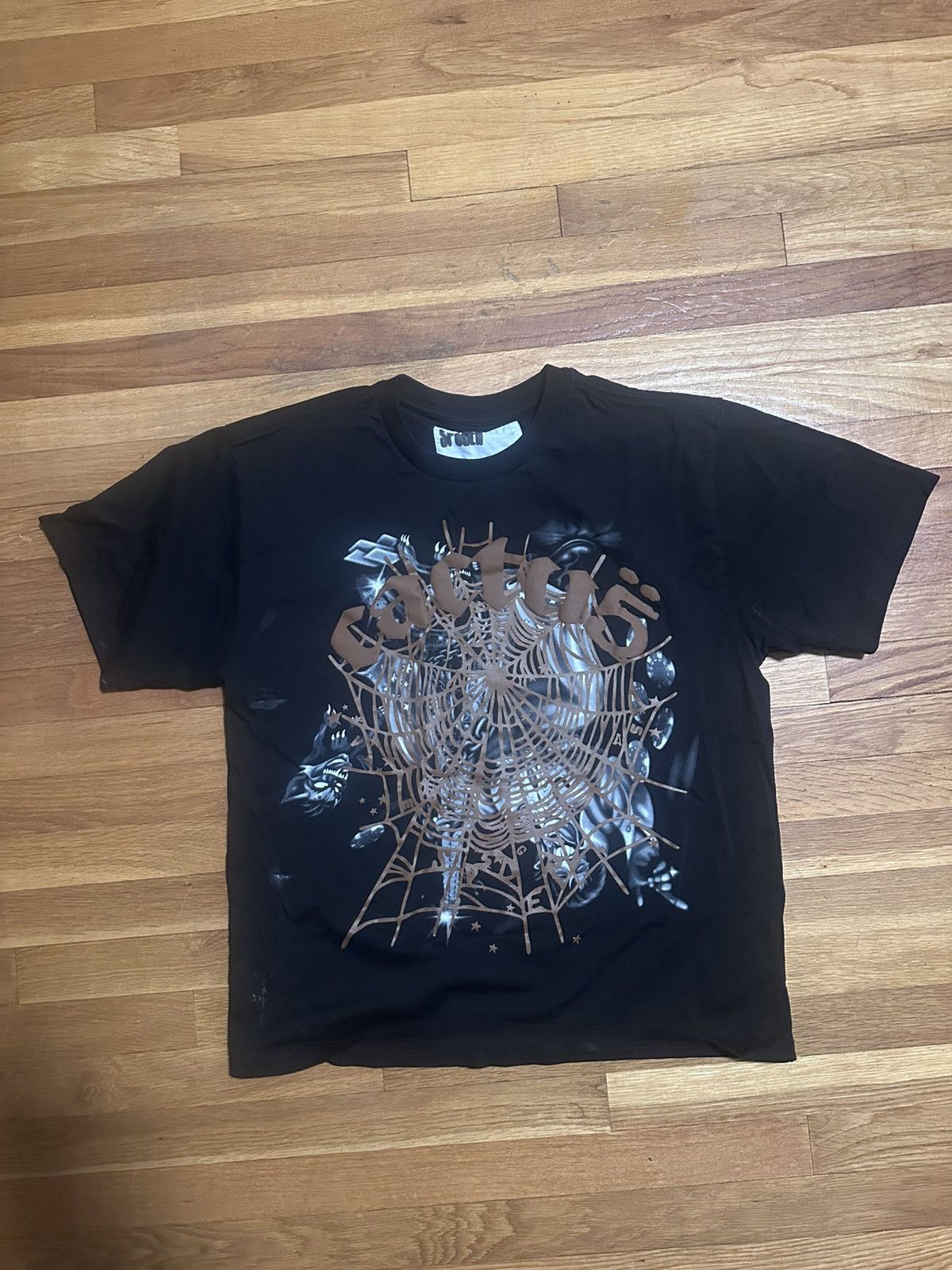 Sp5der × Travis Scott Sp5der x Travis Scott Tee | Grailed