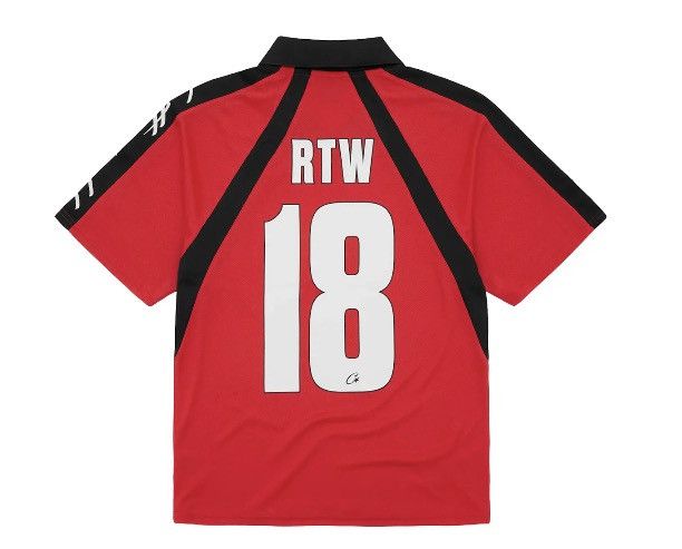 Corteiz Corteiz ALCATRAZ FOOTBALL JERSEY [RED] | Grailed