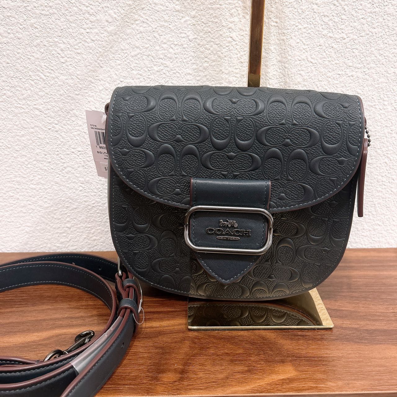 Coach Morgan Saddle Bag In Signature Leather CF318 | Grailed