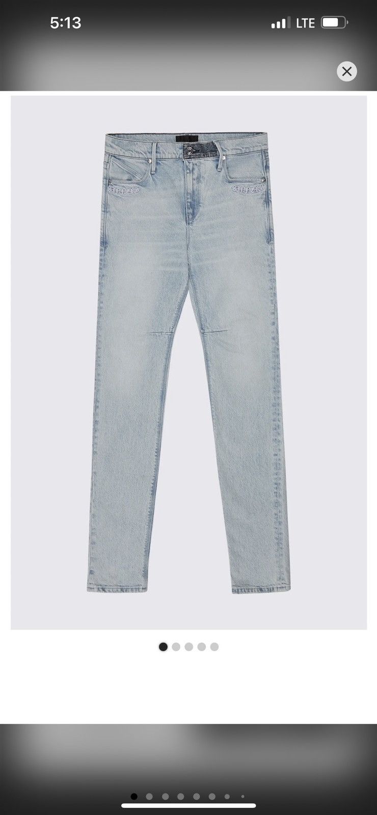 Rta Rta Bryant jean | Light Blue Sinners | Grailed