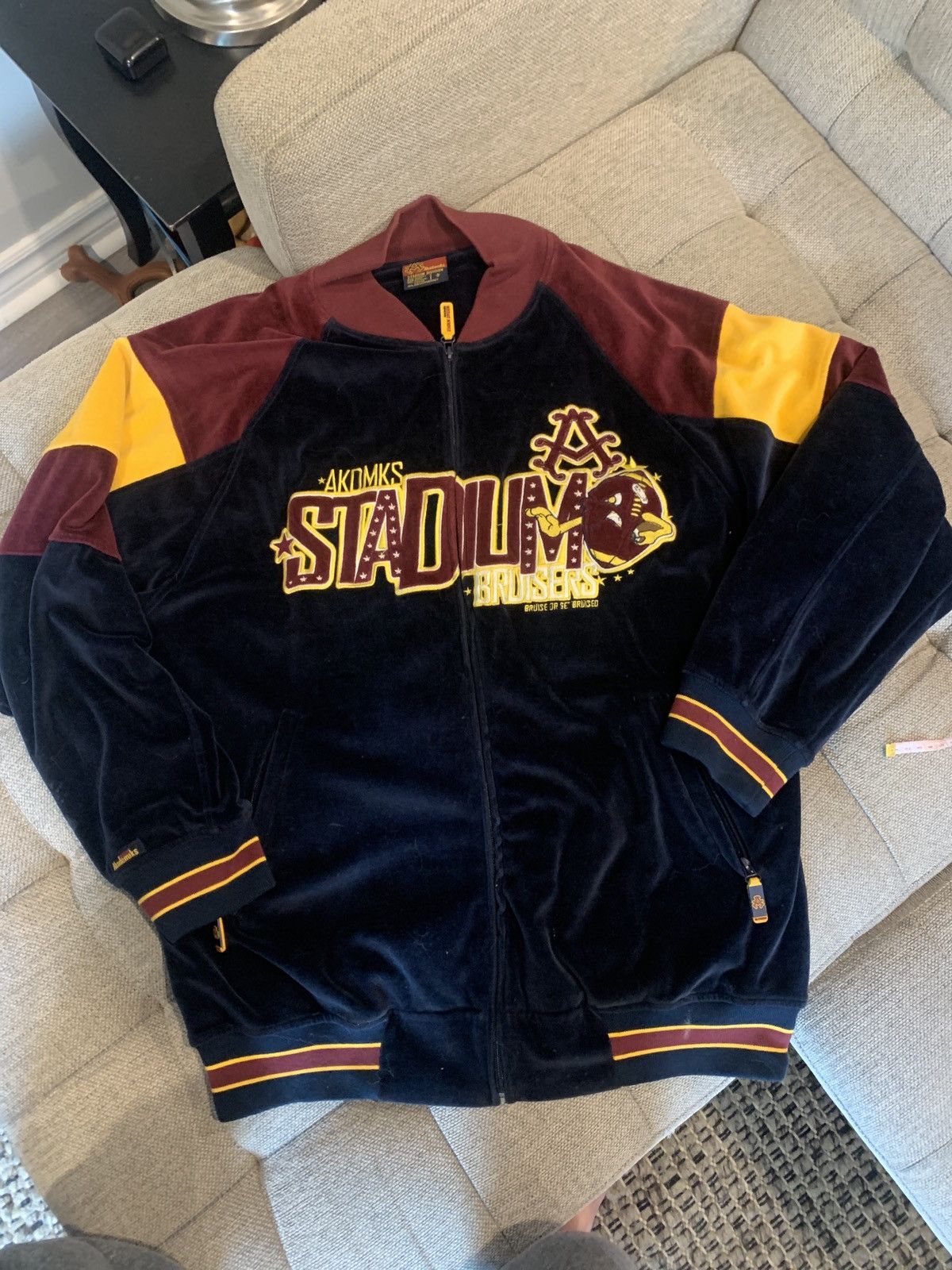 Akademiks Akademiks velour jacket | Grailed