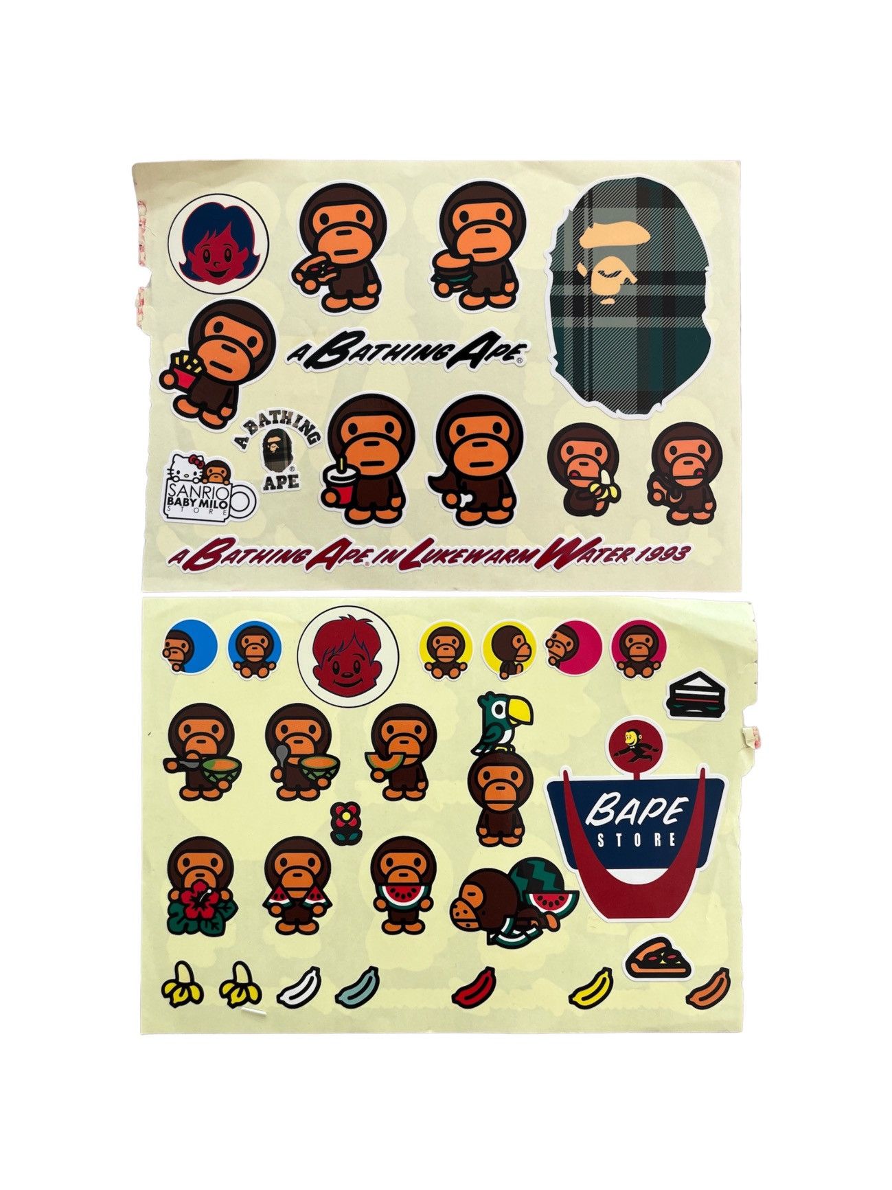Bape × Nigo Early 2000s Bape Sticker Bundle | Grailed