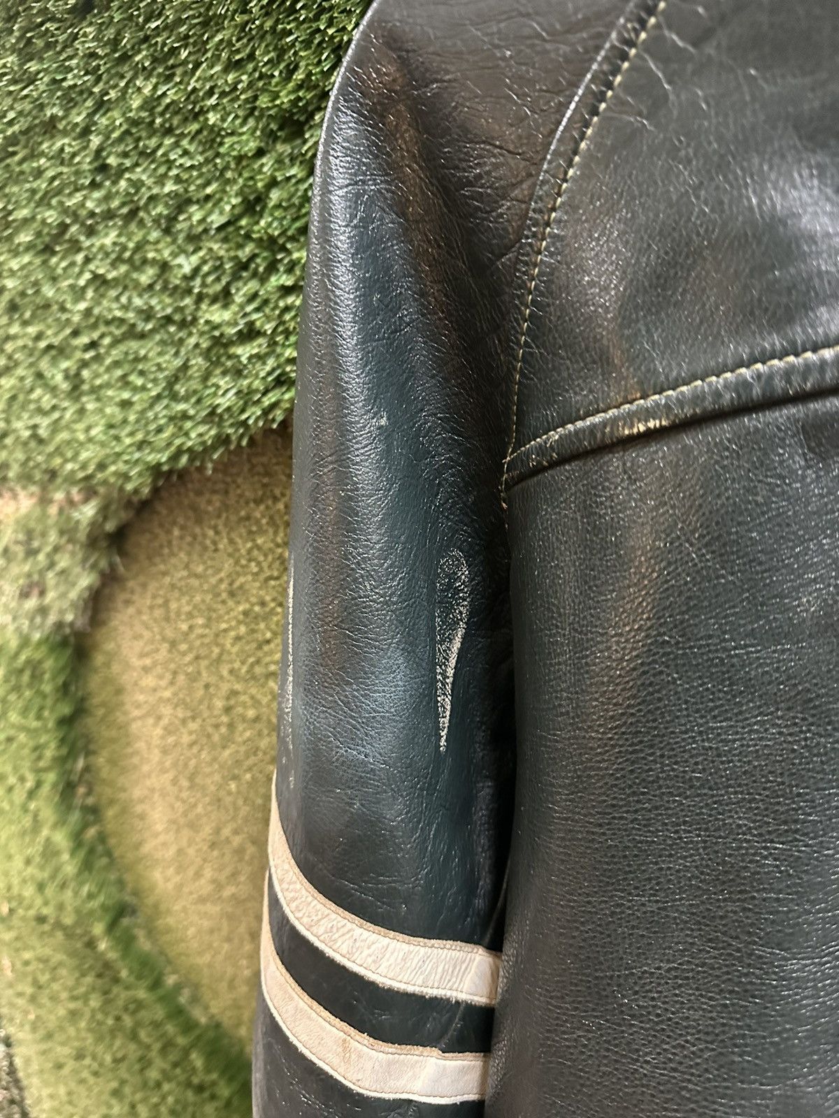 Vintage Vintage 1960s Safeway Leather Varsity Jacket Medium | Grailed