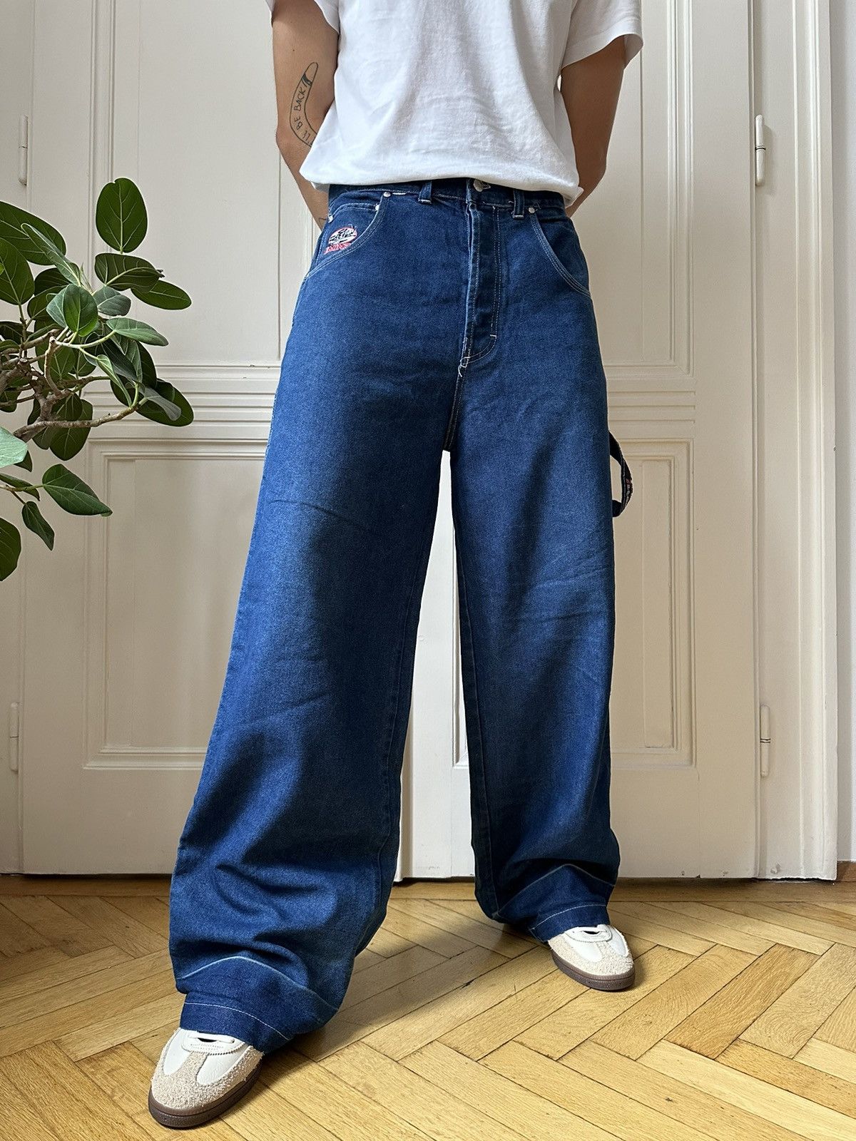 Eminem × JNCO × Southpole Eminem Vintage Baggy Carpenter Denim Pants ...
