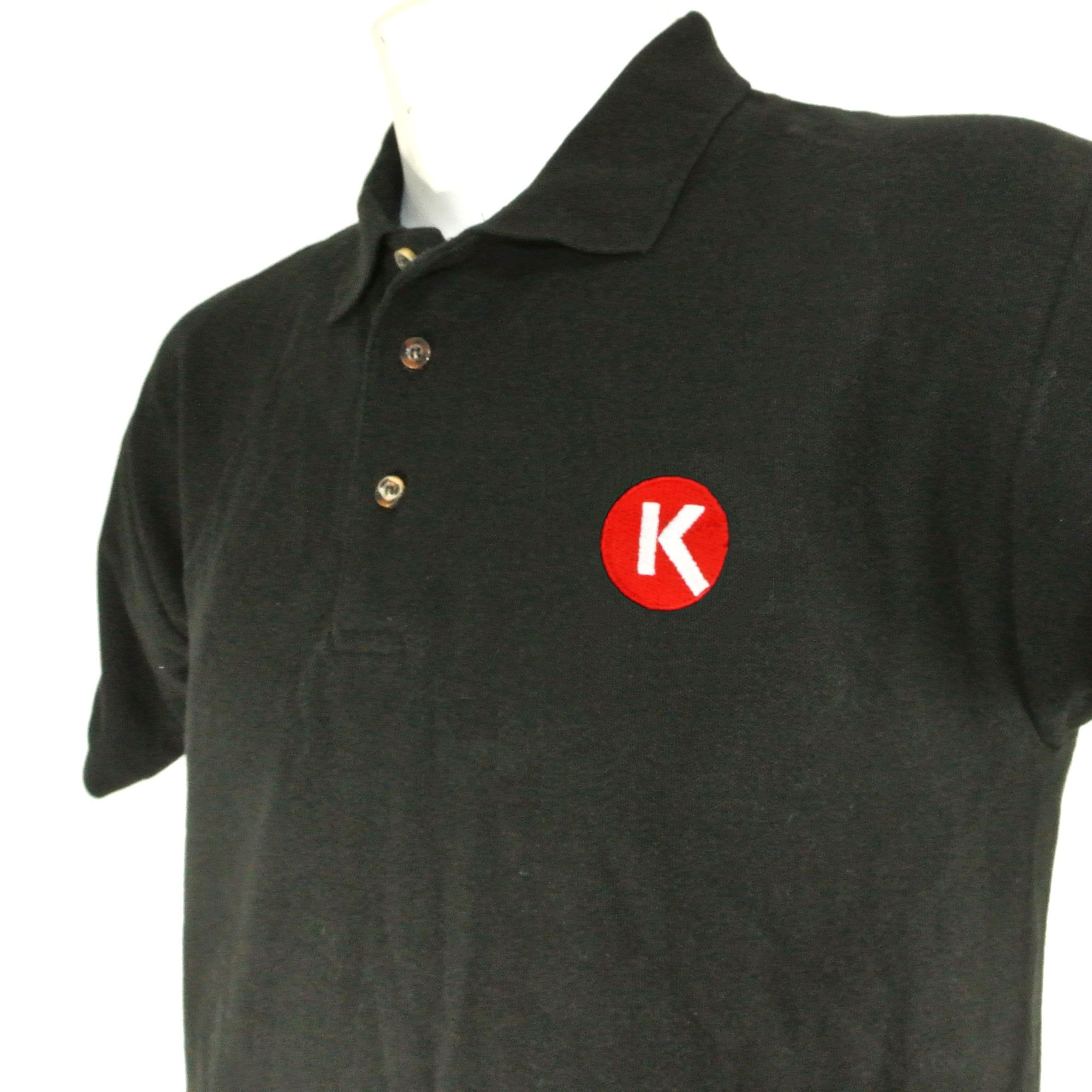 Mando CIRCLE K Convenience Store Employee Uniform Black Polo Shirt ...