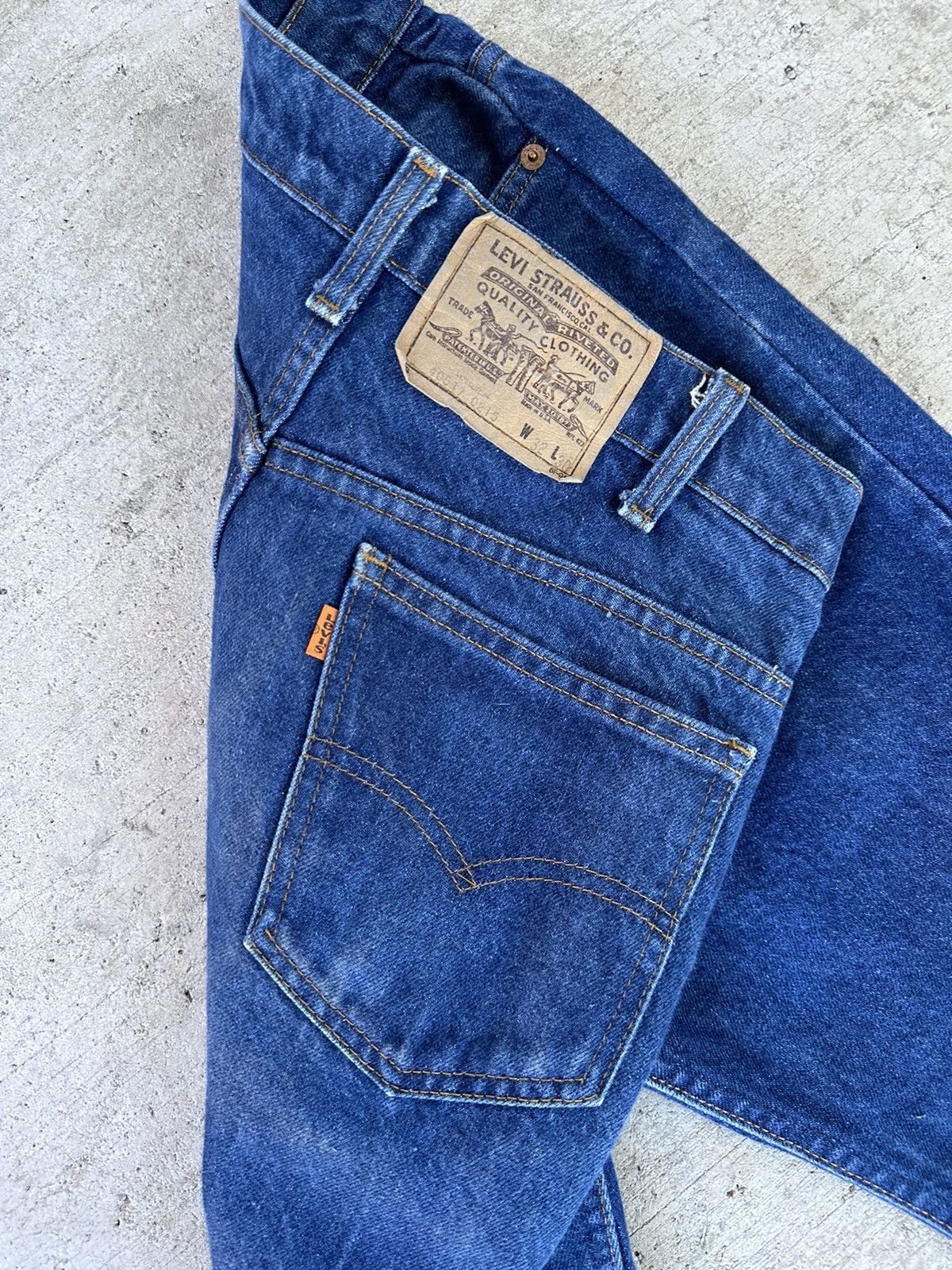 Levi's 80s Orange tab 517 flared levis | Grailed