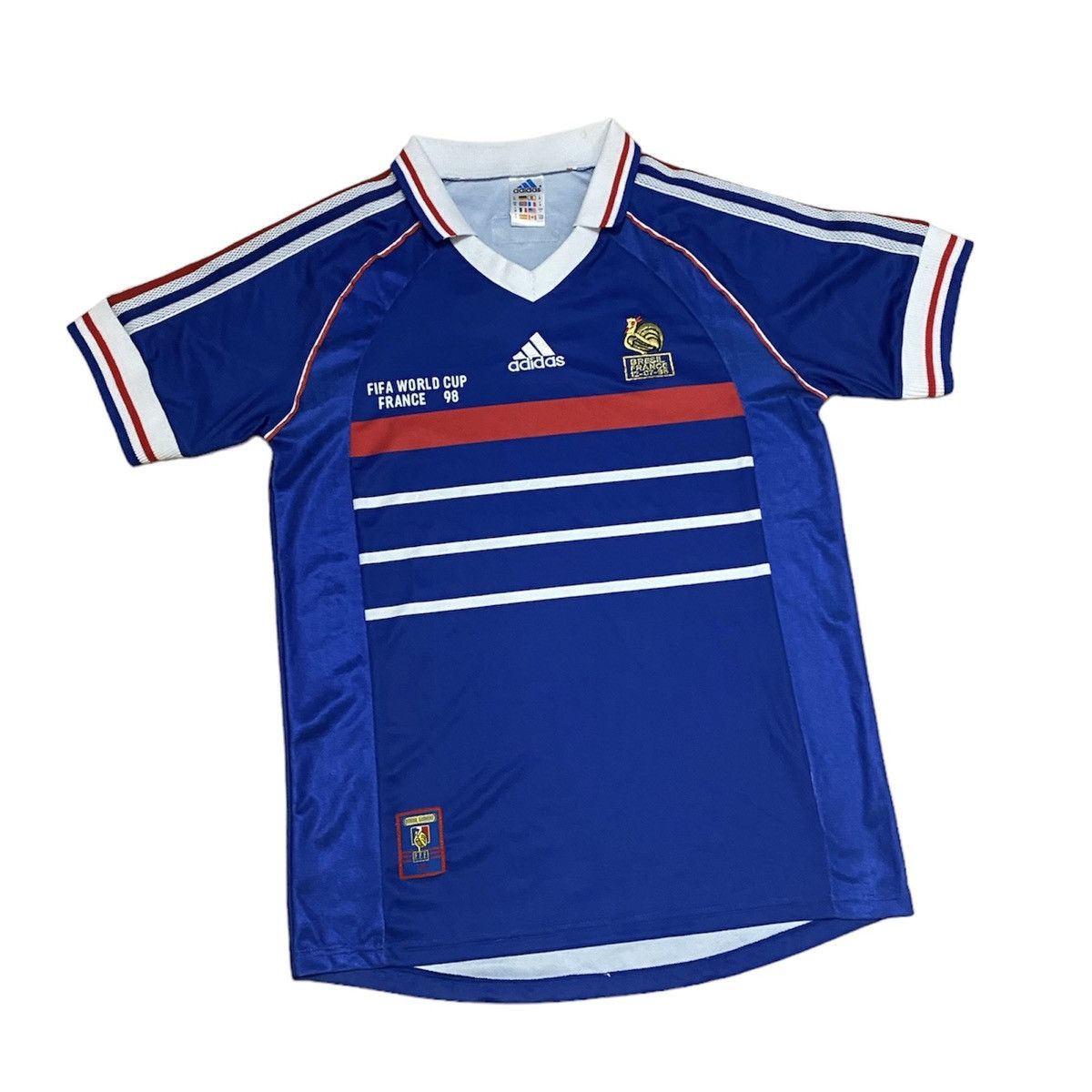 Soccer Jersey × Vintage France National Team 1998 WC Champion Home Kit ...