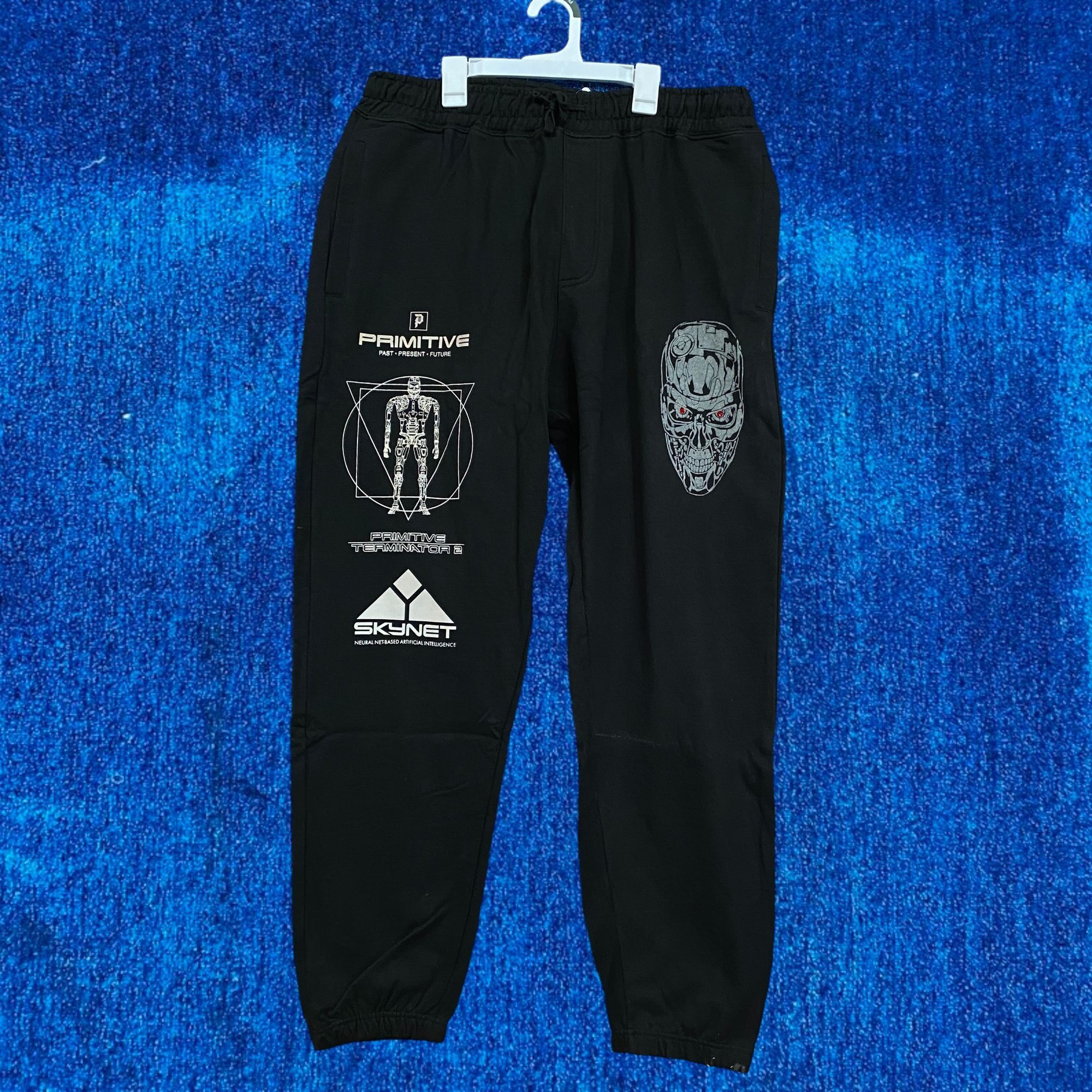 Streetwear Primitive x Terminator 2 Skynet Endo-Skeleton Joggers XL ...