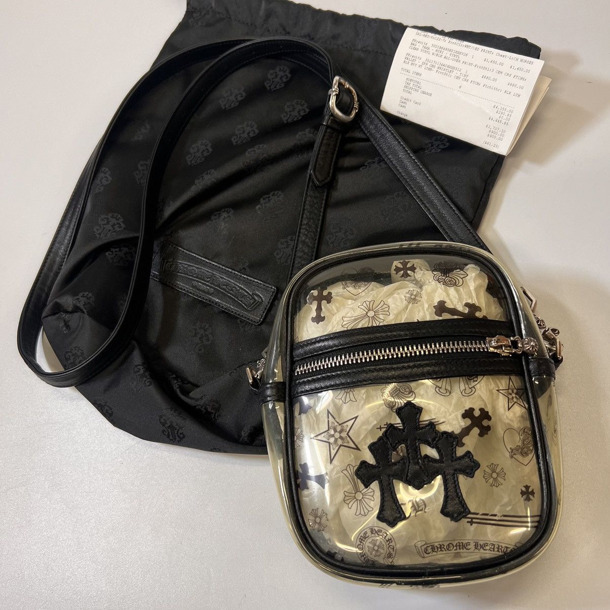 Chrome Hearts Chrome Hearts Mini Taka Vinyl Shoulder Bag | Grailed