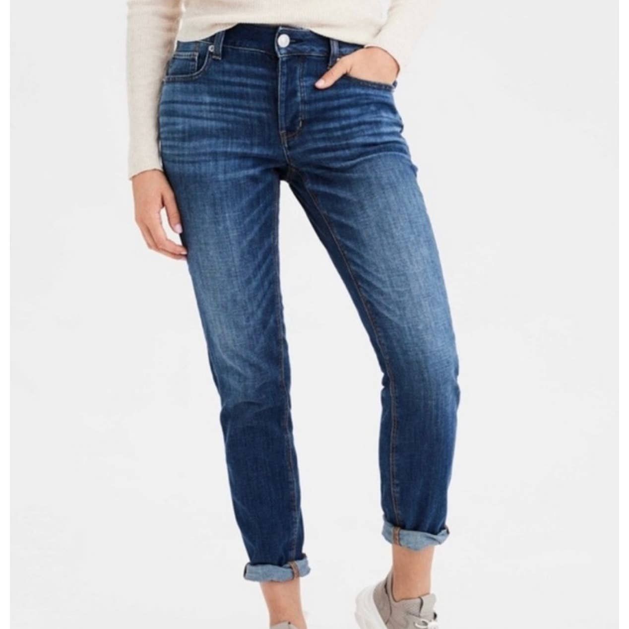 American Eagle Outfitters American Eagle Stretch X Hi-Rise Tomgirl ...