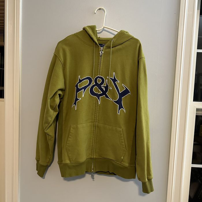 Punk and Yo P&Y Green Hoodie | Grailed