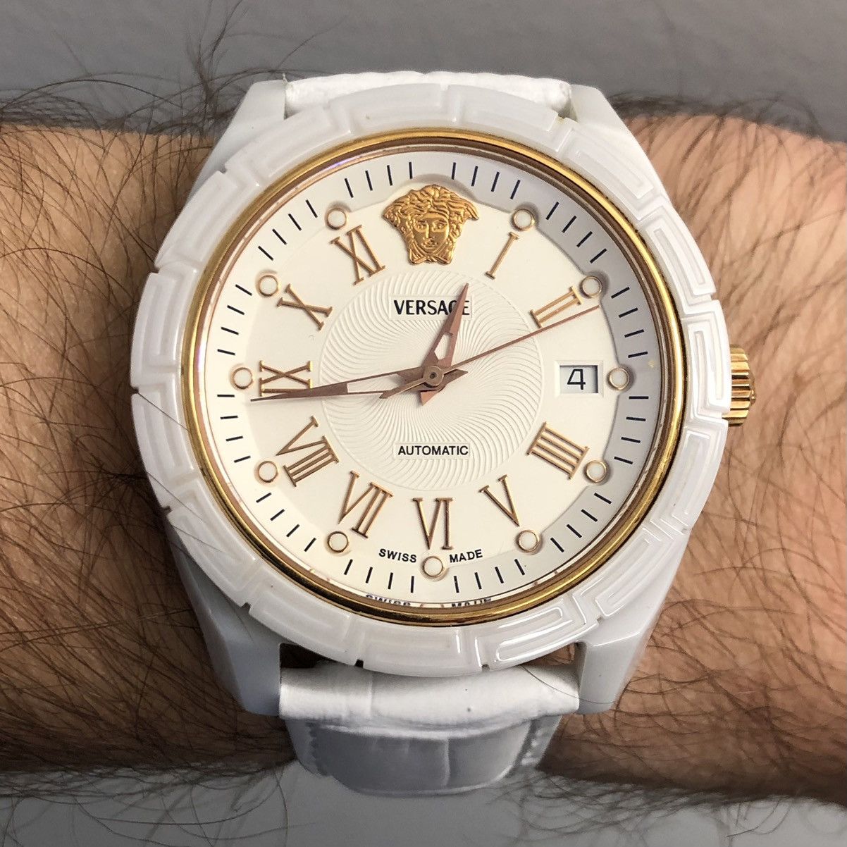 Versace Versace Men’s DV One Automatic Ceramic Watch | Grailed