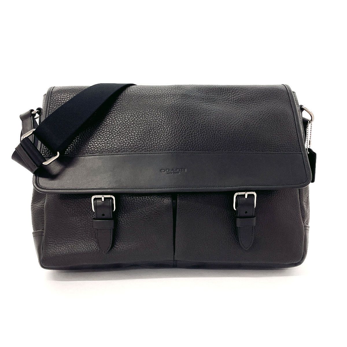 Coach Coach Coach Henry Messenger Bag Leather Shoulder Bag Leather ...