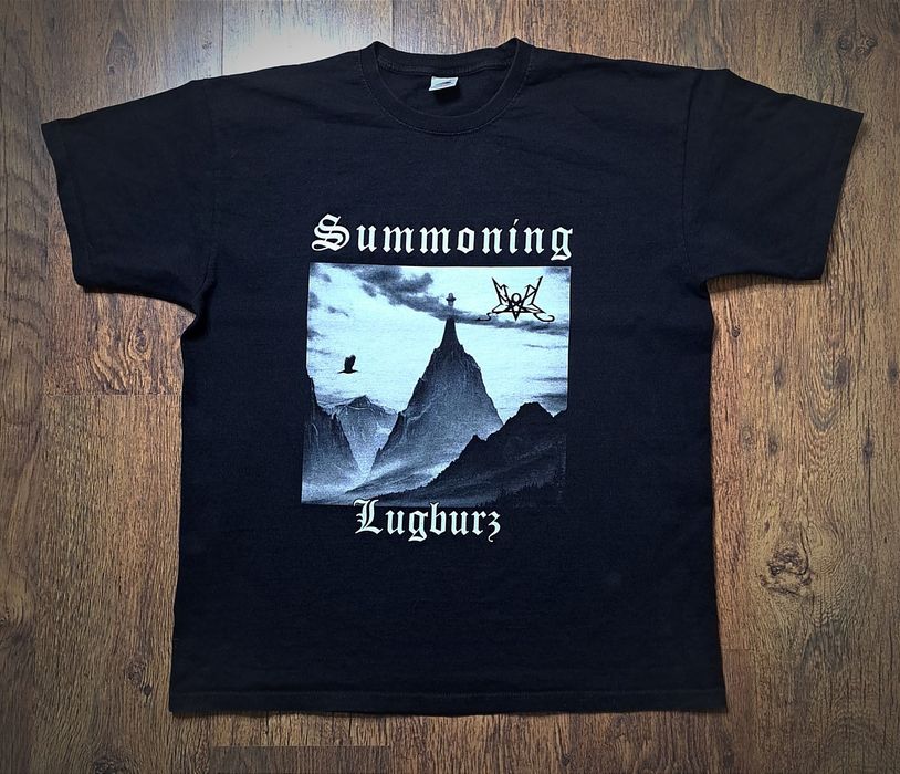 Vintage SUMMONING x LUGBURZ x T-Shirt | Grailed