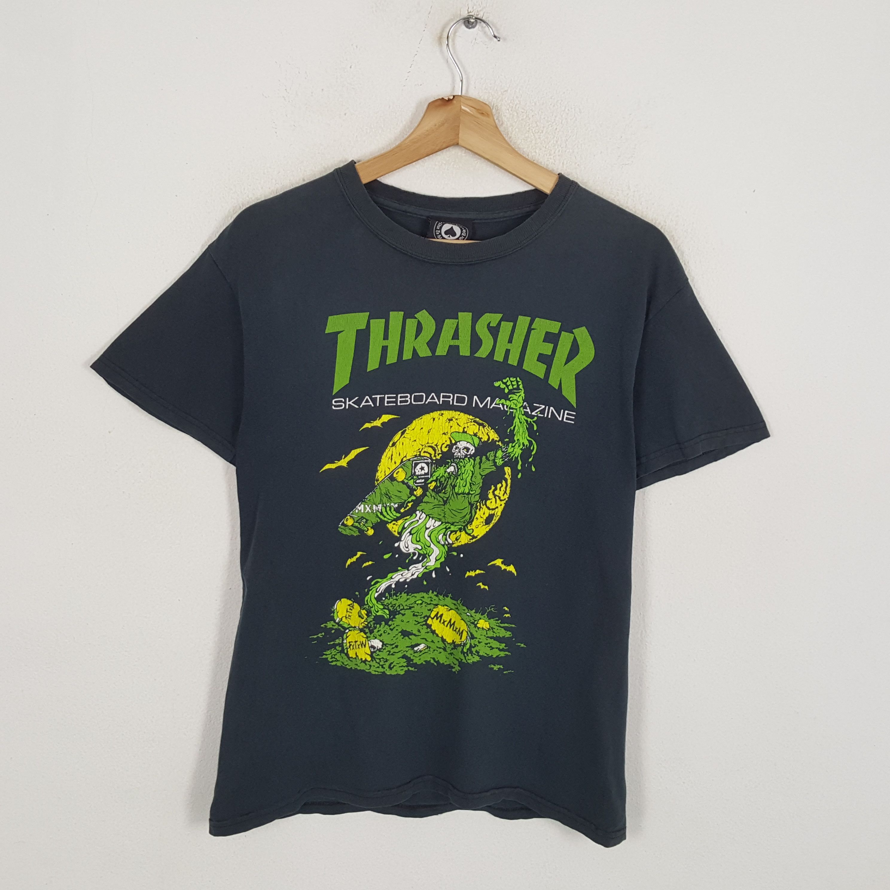 Skategang × Thrasher × Vintage Vintage THRASHER SKATEBOARDS Skateboard ...