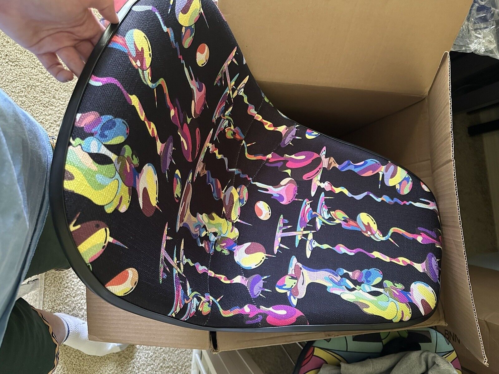 Complex × Modernica × Takashi Murakami Side Shell Eiffel Chair ...