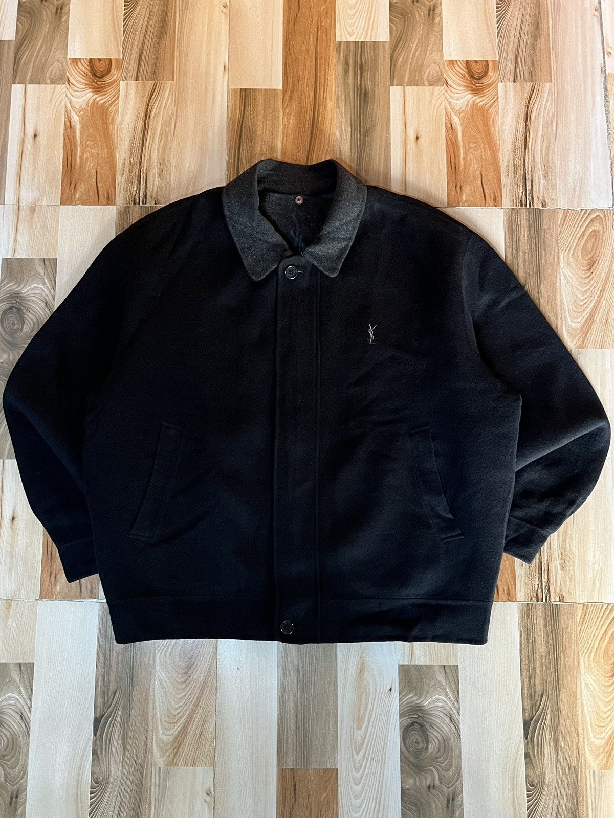 Saint Laurent Paris × Vintage × Yves Saint Laurent YSL Big Logo ...