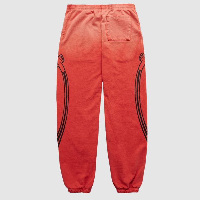 Warren Lotas Warren Lotas Bat Reaper Scythe Sweatpants Faded Red | Grailed