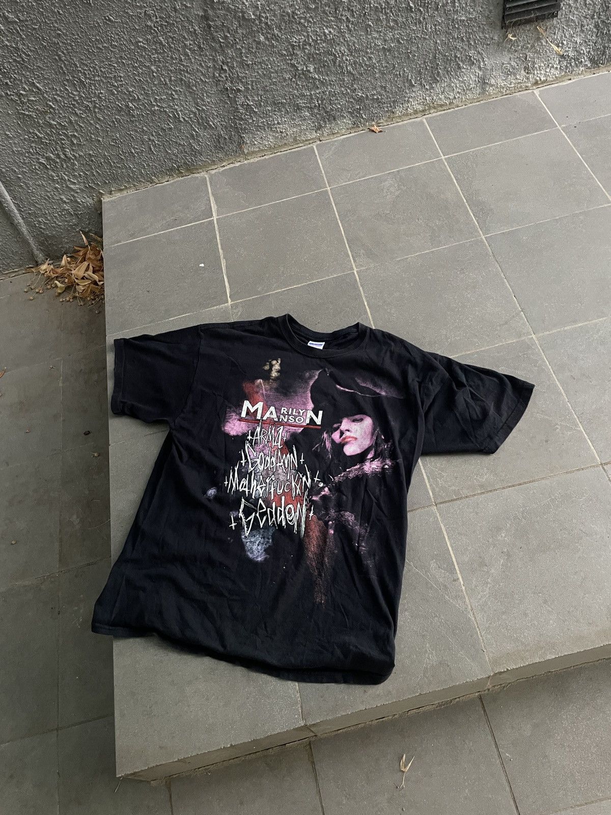 Band Tees × Marilyn Manson × Vintage Marilyn Manson "Everlasting C ...