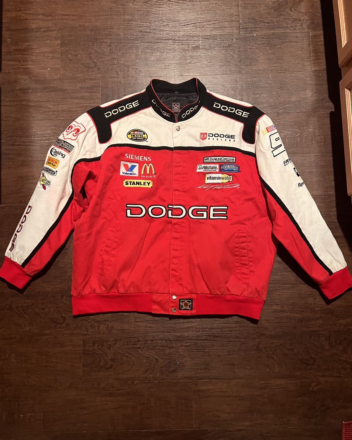 JH Design × Streetwear NASCAR Dodge Racing Jacket | Grailed