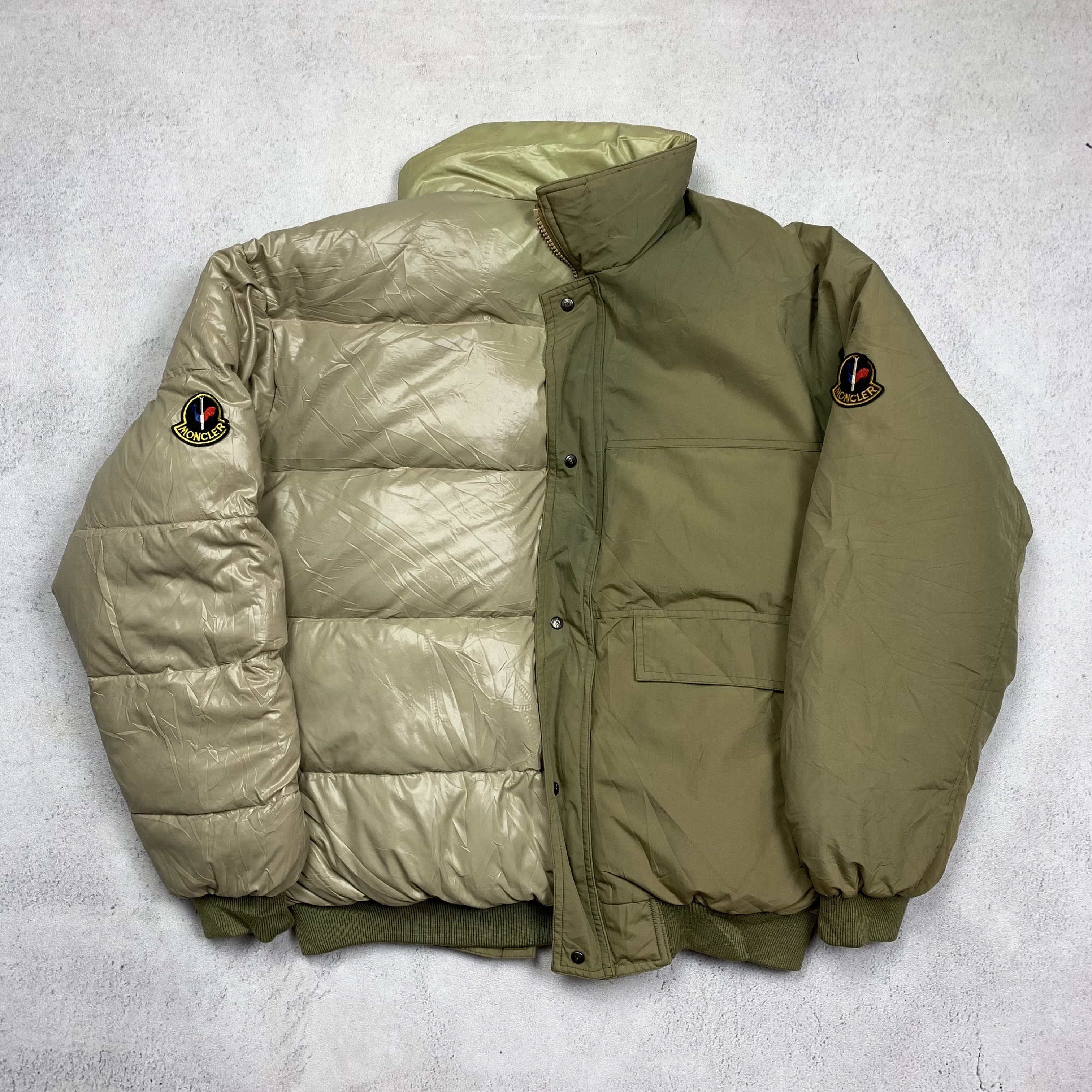 Moncler × Vintage Vintage Moncler Reversible Down Jacket | Grailed