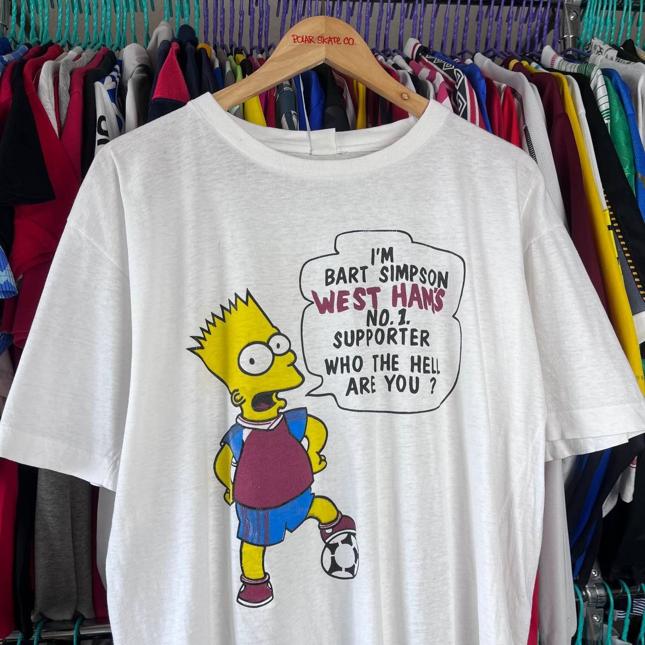 The Simpsons Vintage 90s Bart Simpson Graphic Print Cartoon TV Tshirt ...