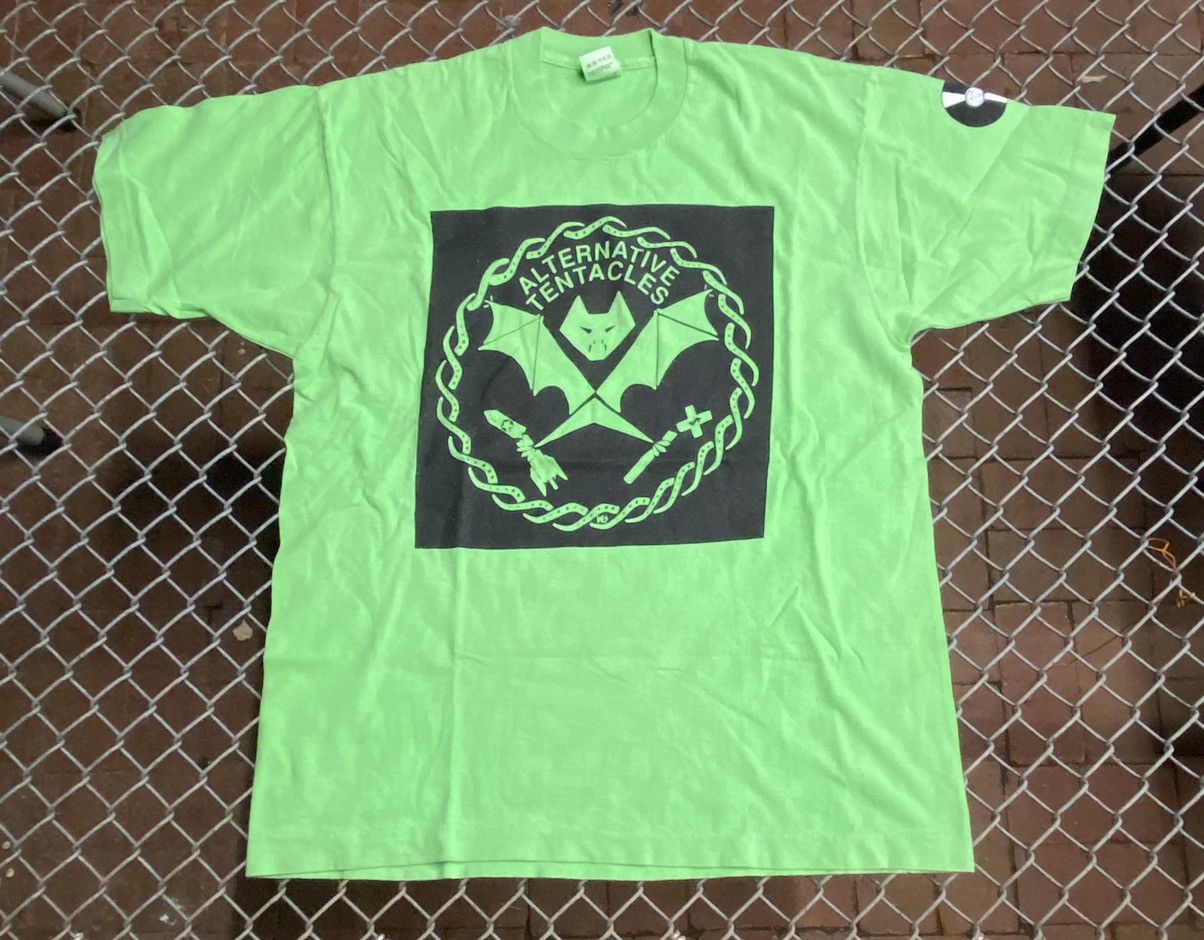 Vintage *RARE* Vintage Alternative Tentacles Band T Shirt | Grailed