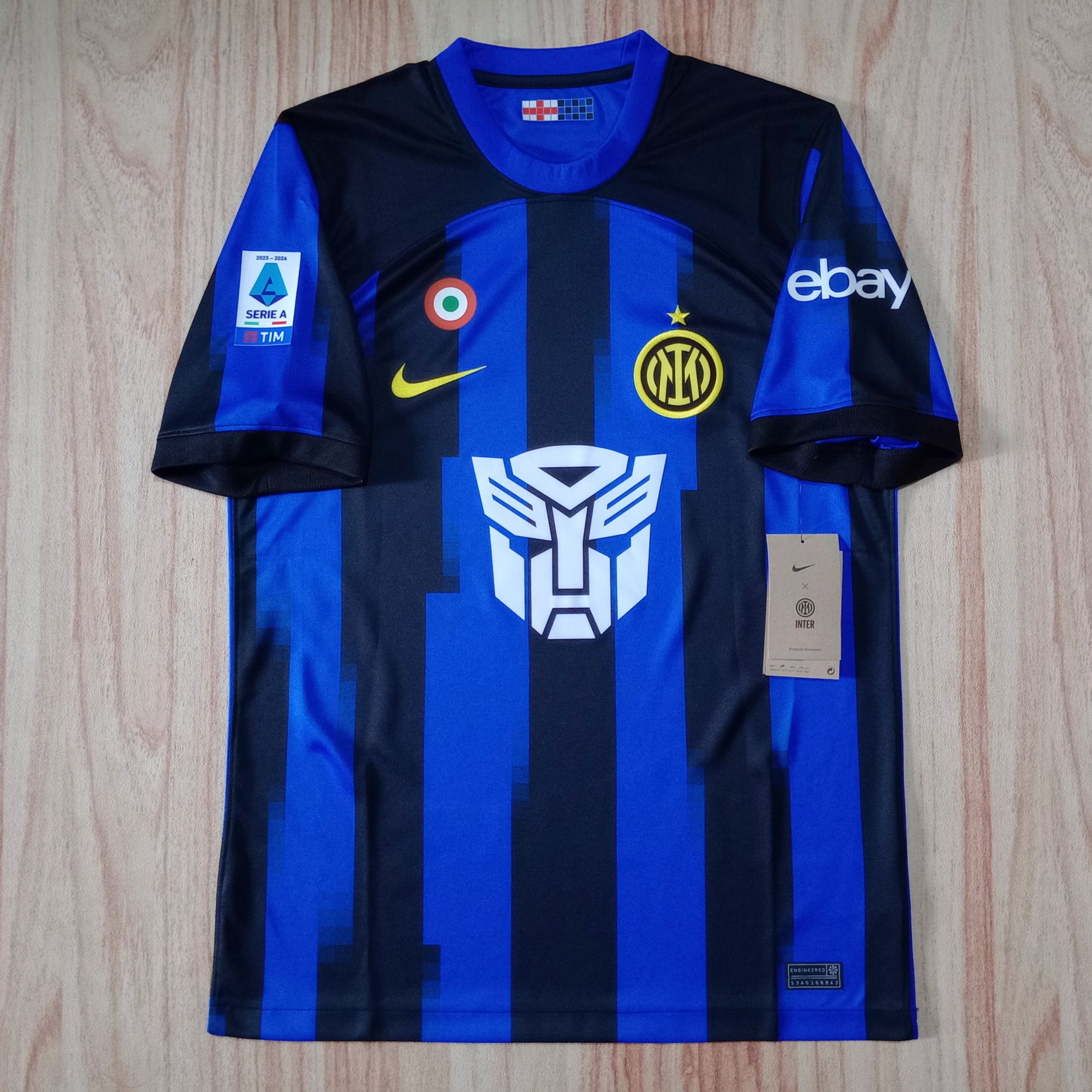 Nike × Soccer Jersey × Transformers Inter Milan Transformers Edition ...