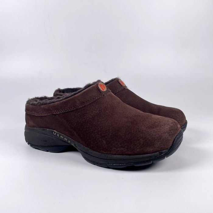 Merrell Merrell Primo Chill Slide Chocolate Fur Lined Women Shoes 8 ...