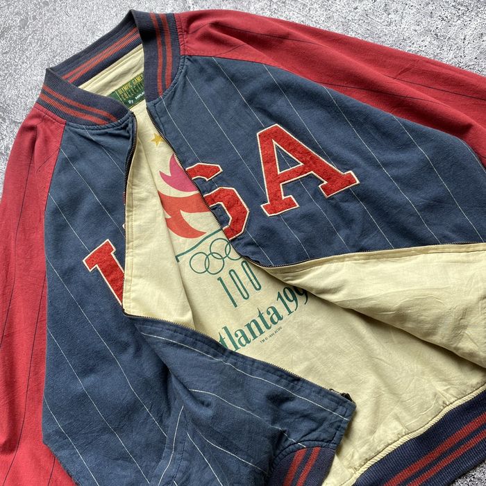Vintage VINTAGE ATLANTA 1996 OLYMPIC GAMES USA TEAM VARSITY JACKET ...