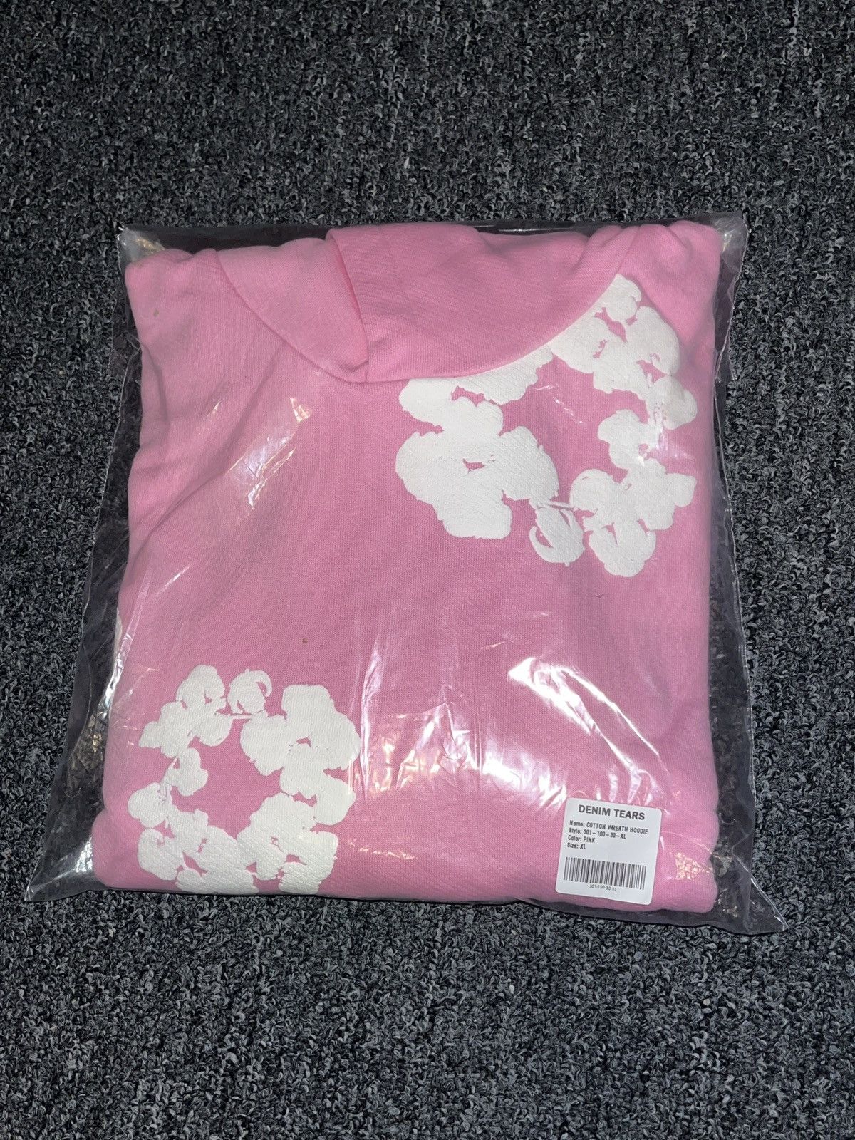 DENIM TEARS Denim Tears The Cotton Wreath Sweatshirt Pink | Grailed