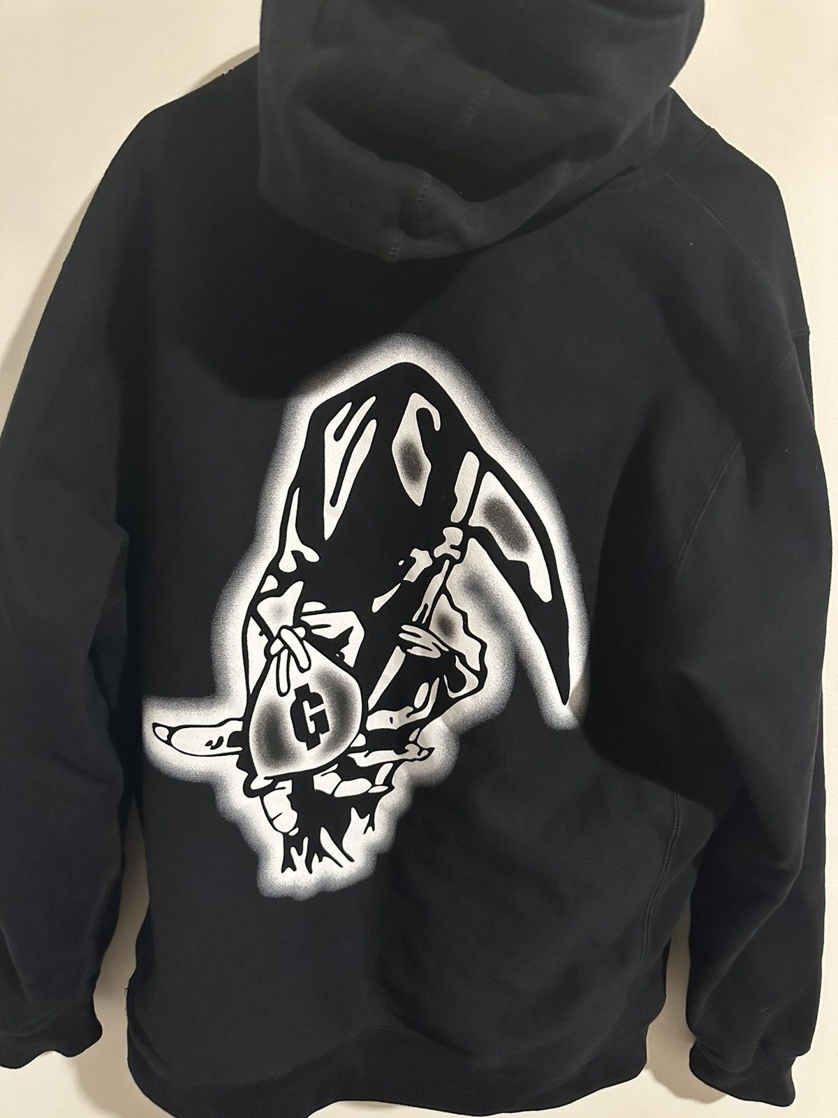 Band Tees × Goth Money × Streetwear When Doves Kry Tour Reaper Hoodie ...