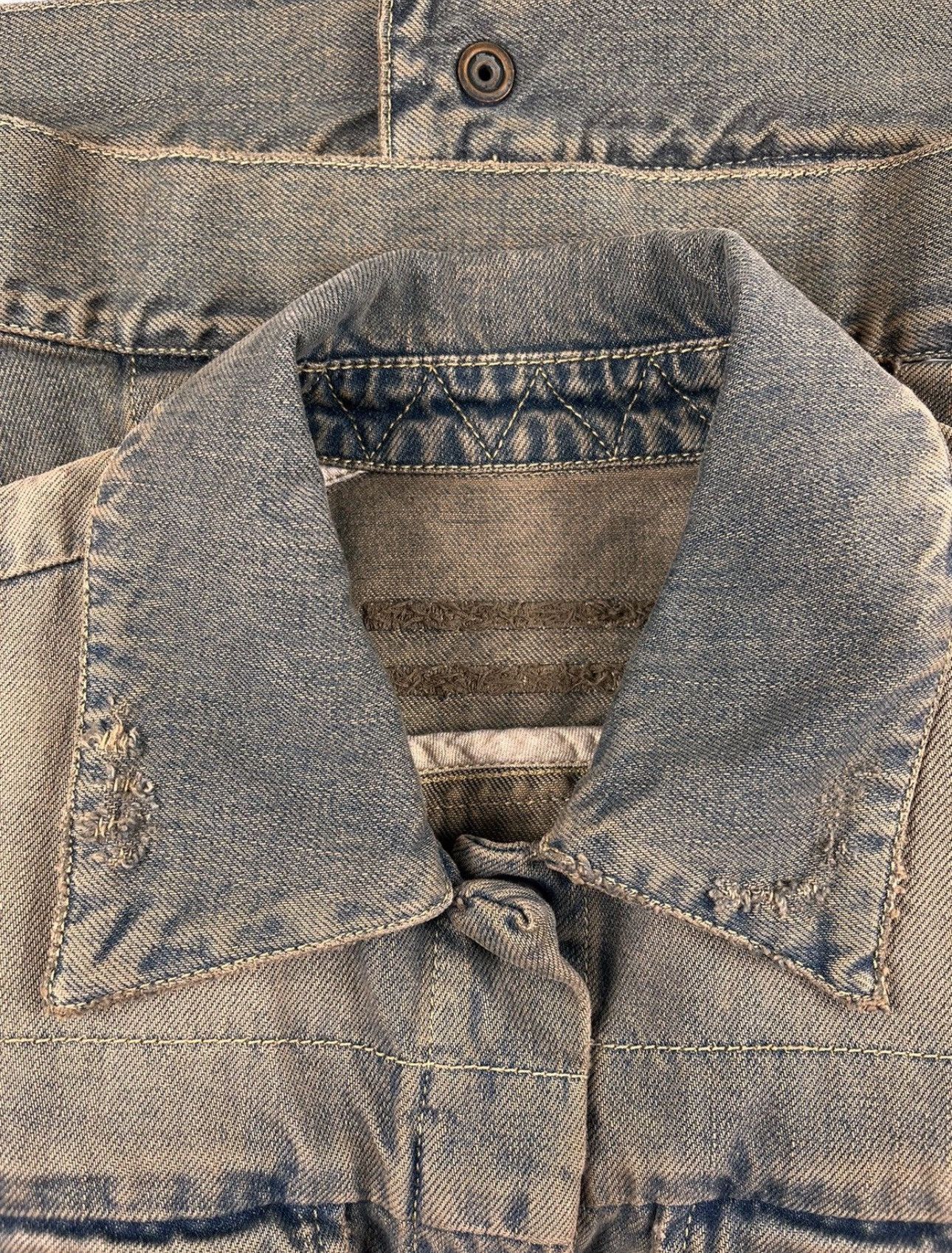 Rick Owens × Rick Owens Drkshdw Rick Owens SS05 “Scorpio” Dust Denim ...