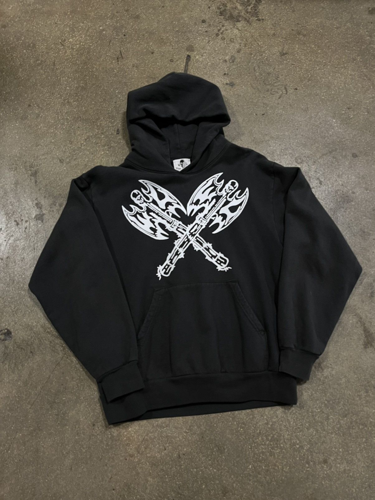 Hypebeast × Streetwear × Warren Lotas WARREN LOTAS SAMURAI FLAME HOODIE ...