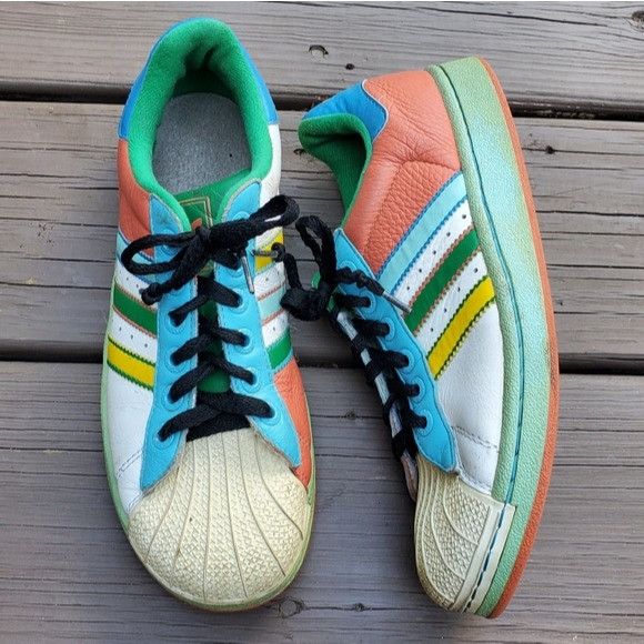 Adidas Adidas Superstar Rare Bold Colorway Shell Toe Low Trainers | Grailed
