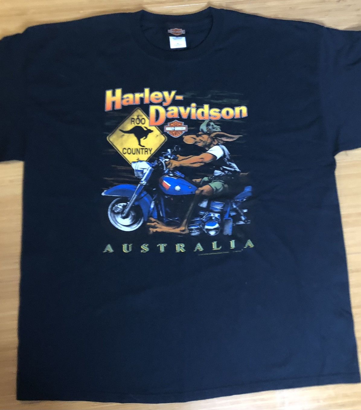 Harley Davidson × Vintage Harley Davidson Australia Tee | Grailed