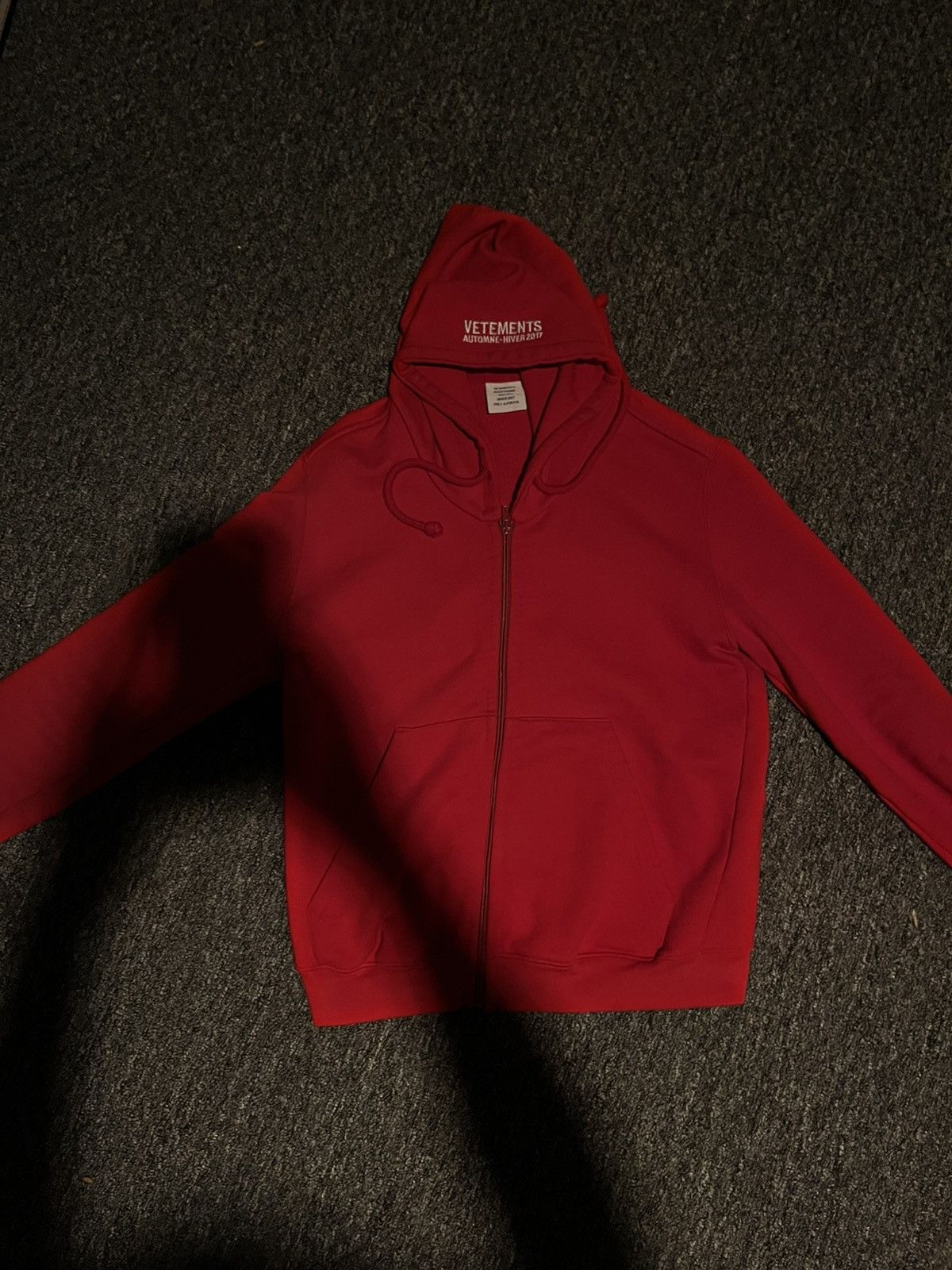 Vetements vetements 11 inch gun club zip up | Grailed